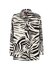 Куртка Max Mara Zebra-print button-up jacket, размер 42, белый