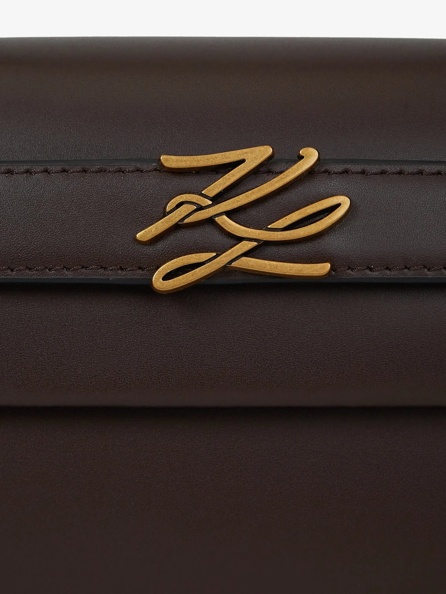 Сумка Karl Lagerfeld K/Autograph, коричневый — фото 1