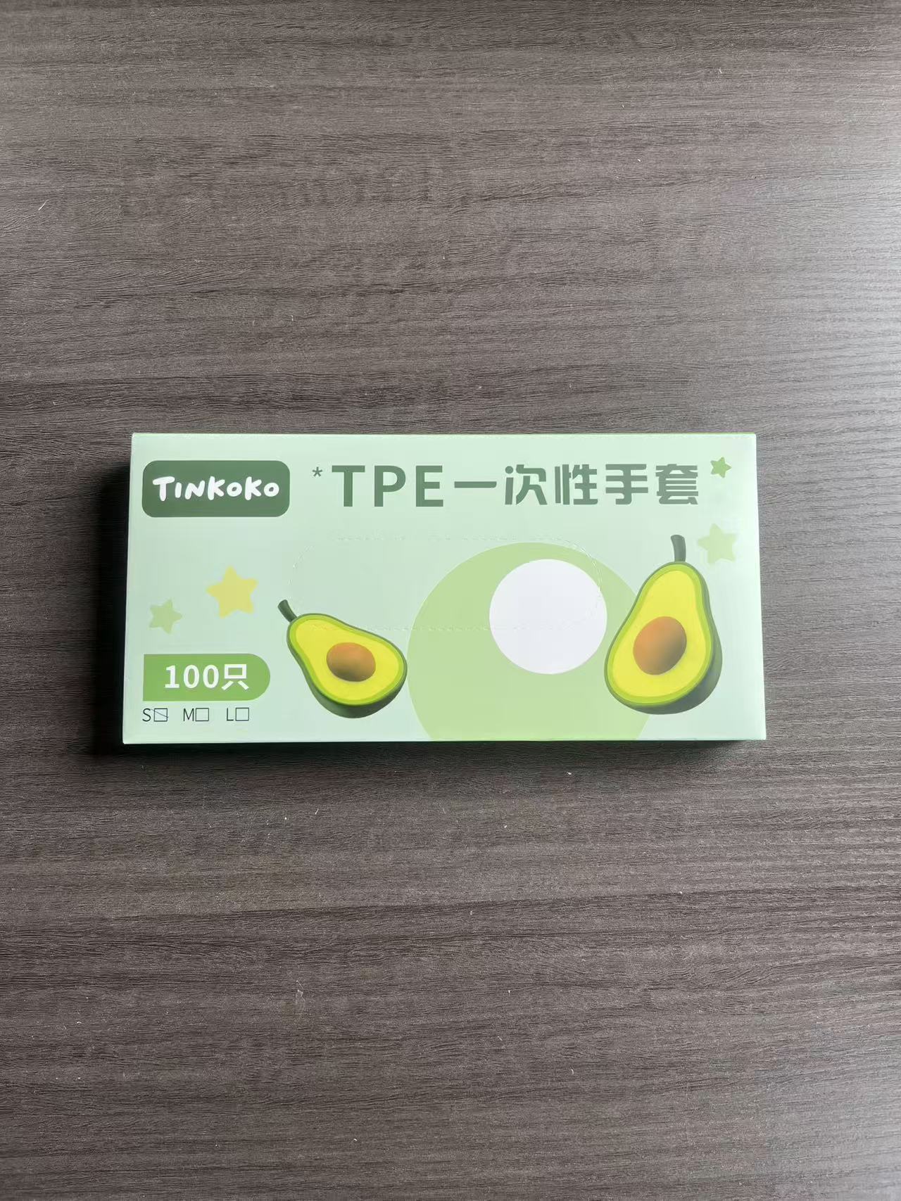 Единоразовые перчатки из ТПЭ пищевого качества для кухни и ресторанов, толстые, упаковка 2 шт, размер L
