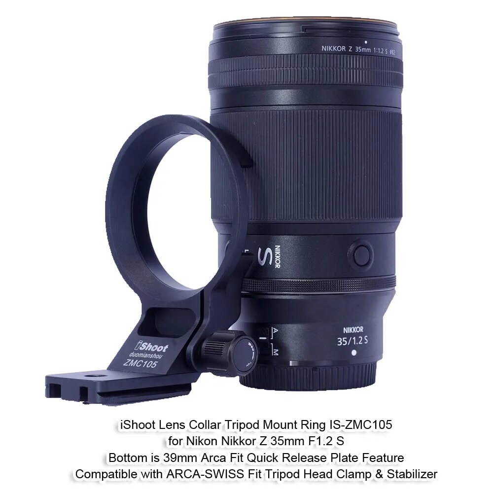 IShoot Кольцо крепления штатива для Nikon Nikkor Z 35mm F1.2 S