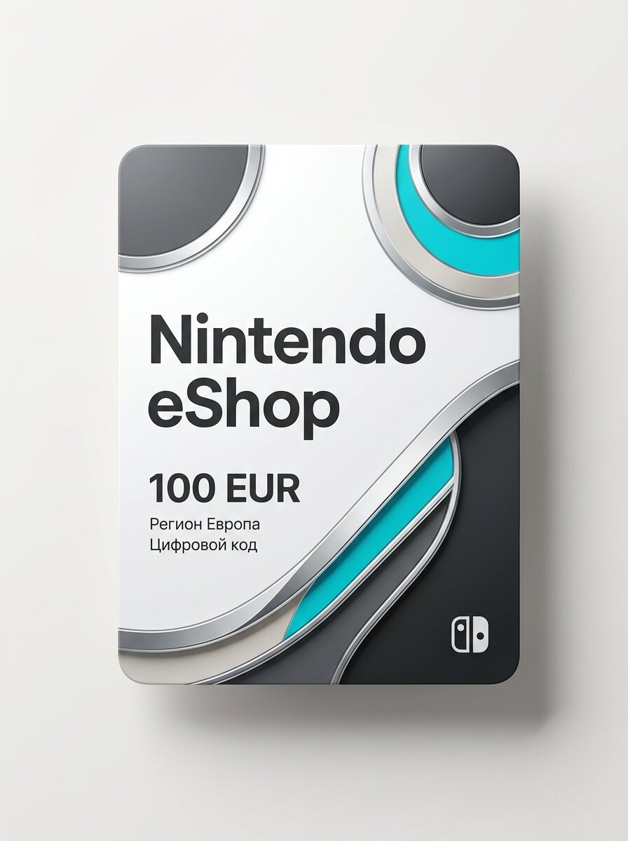 Подарочная карта Nintendo EUR 100 для Nintendo Switch, электронный ключ, регион Европа