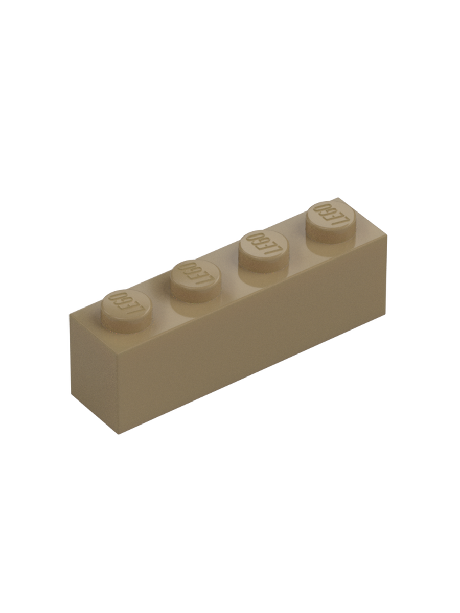 Деталь Lego Brick 1 x 4 (3010)