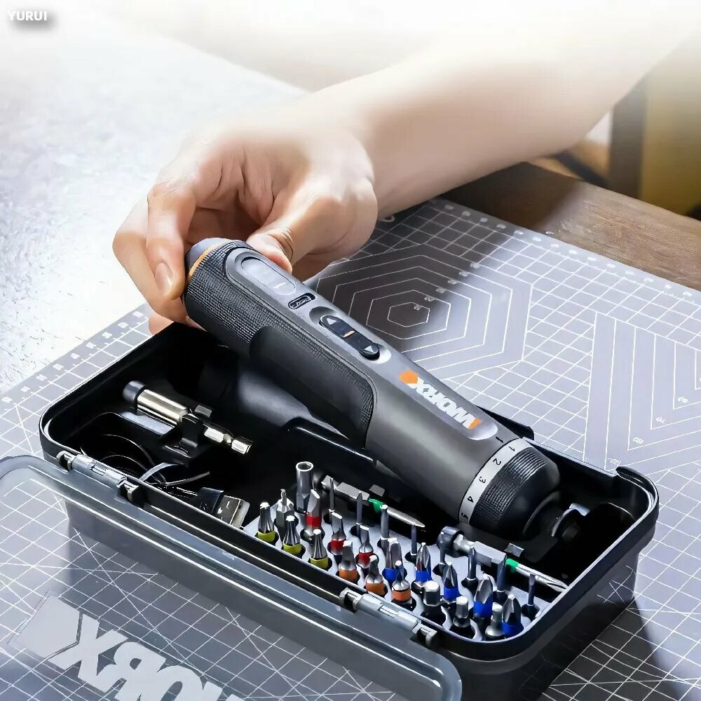 Отвертка аккумуляторная WORX WX242, Li-Ion, 4V, 5 Н·м, черный