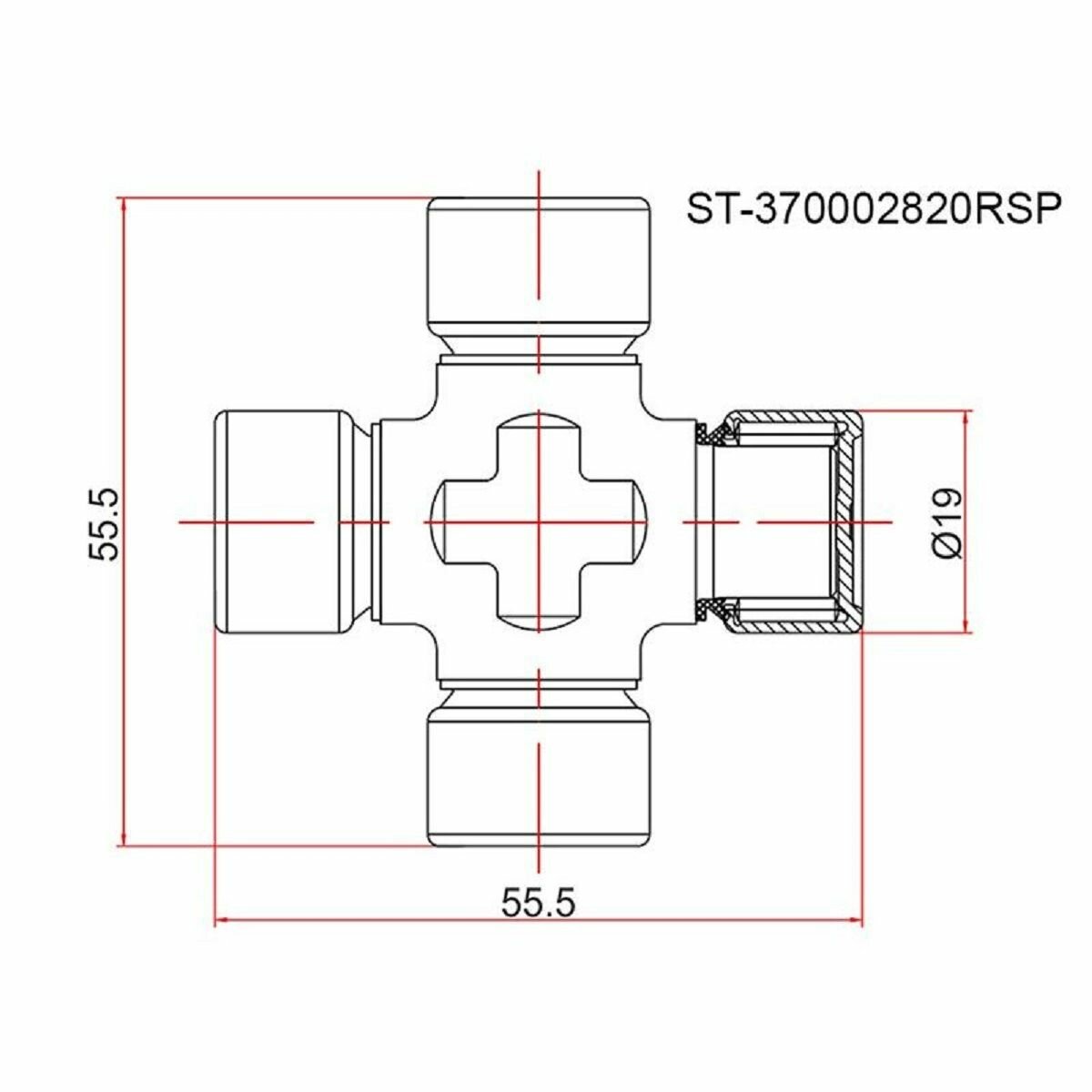 Крестовина RENAULT DUSTER 11-