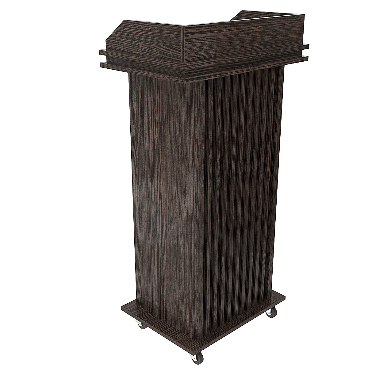 Трибуна-кафедра для выступлений Конференс №16-П (передвижная), Дуб Венге