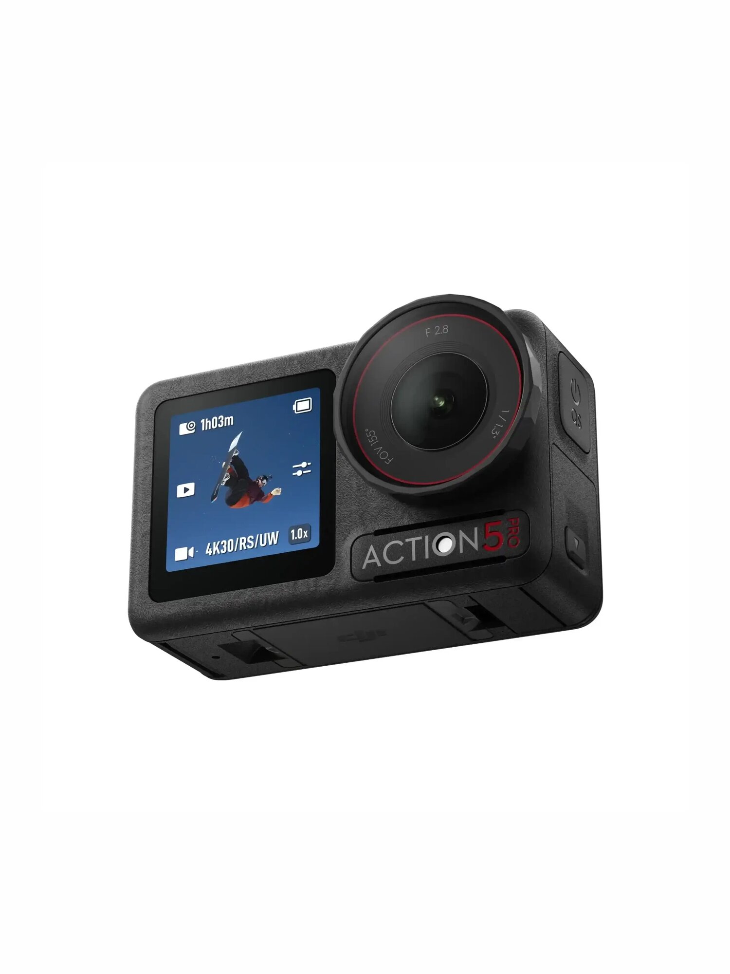 Экшн-камера DJI Osmo Action 5 Pro Adventure Combo, 48мп, 4К, 146г