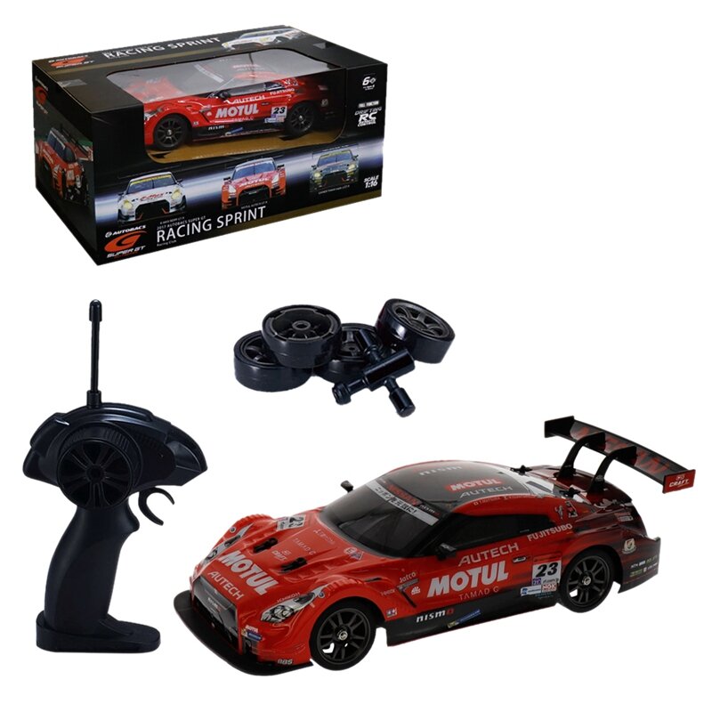 2.4G 4WD Drive Rapid Drift Car Remote Control для NISSAN GTR(R35) Car Radio Control Off Road Vehicle RC Car Drift High Speed Model Car