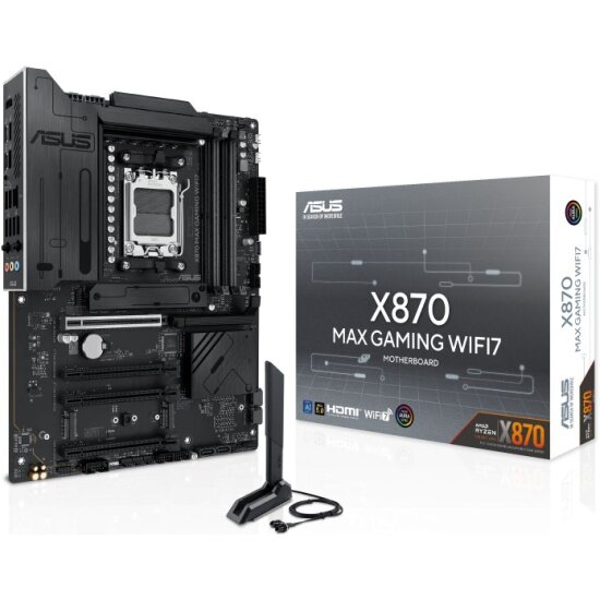 Материнская плата Asus X870 MAX GAMING WIFI7 (AM5, ATX)