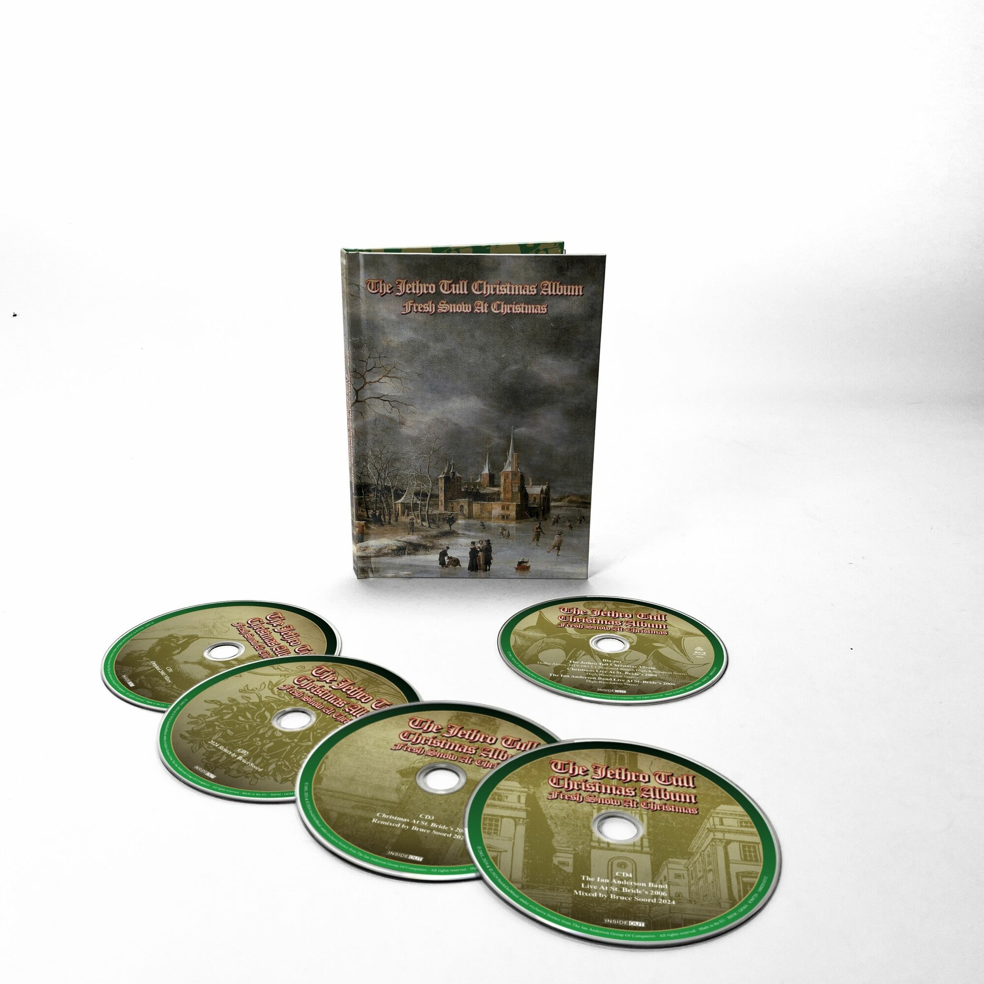 Компакт-диск Jethro Tull - The Jethro Tull Christmas Album - Fresh Snow At Christmas (Limited Deluxe Mediabook) (4 CD)