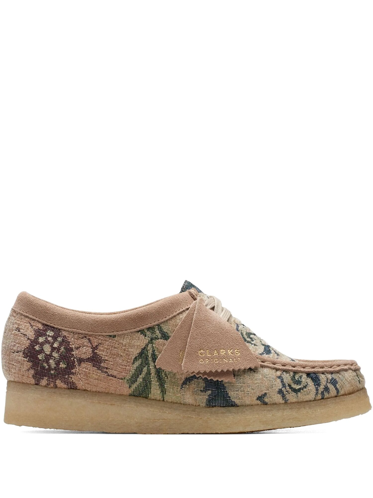 Ботинки Wallabee Beige Floral
