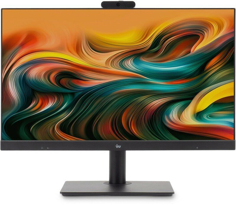 23.8" Моноблок iRU Tactio 23IH6P Full HD, 2087697, Intel Core i5 12400, 16ГБ DDR4, 256ГБ SSD, FreeDOS черный