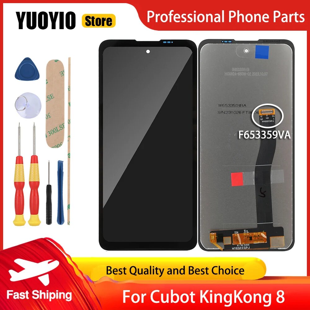 Оригинальный ЖК-дисплей Cubot KingKong 8 для замены Cubot King Kong 8, ЖК-дисплей, инструменты F653359VA