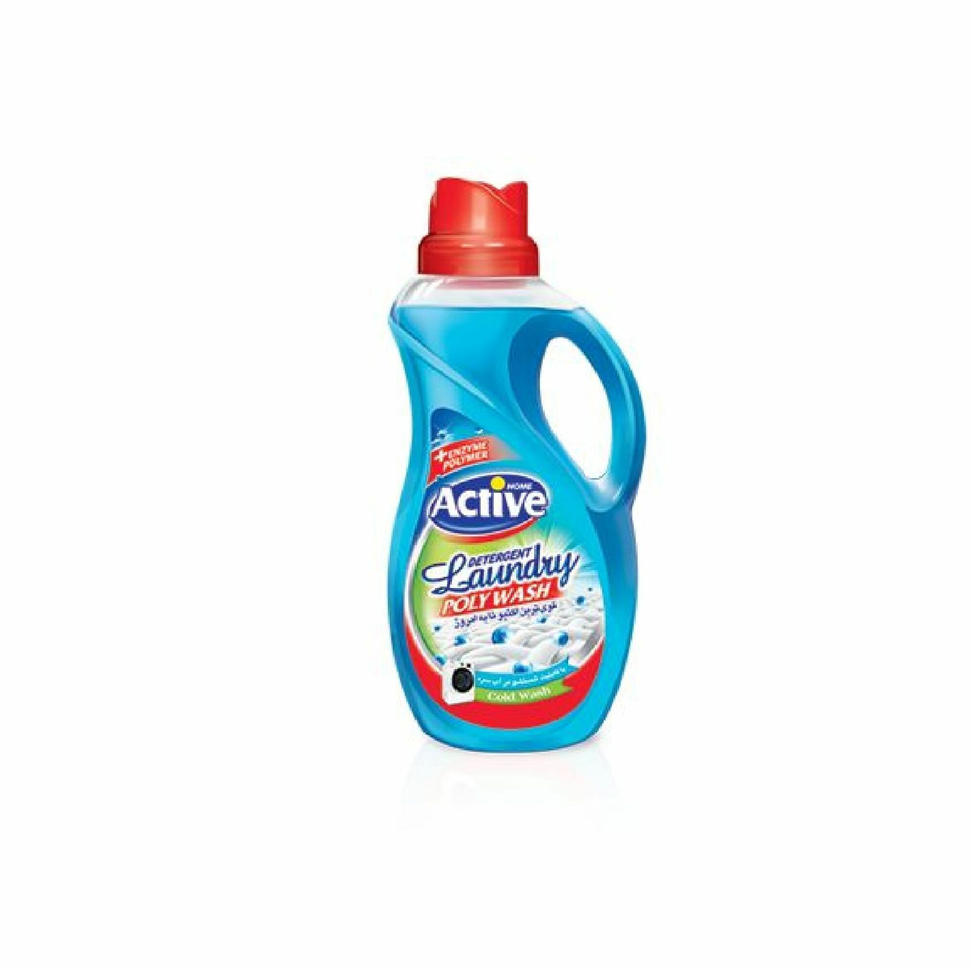 Active Гель-концентрат для стирки, белья, Универсальный Poly Wash, 1500 л