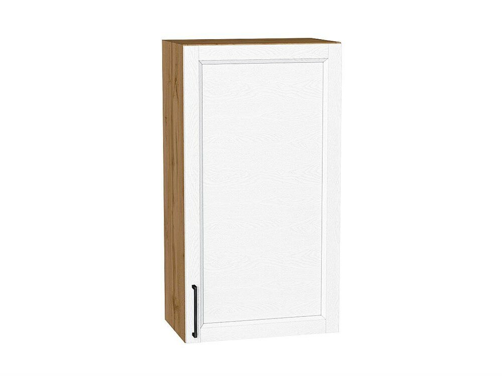VVT Шкаф верхний с 1-ой дверцей Сканди Дуб Вотан, White Silkwood, 920, 500 В*Ш*Г 920*500*320, фасад МДФ White Silkwood, корпус Дуб Вотан White Silkwood