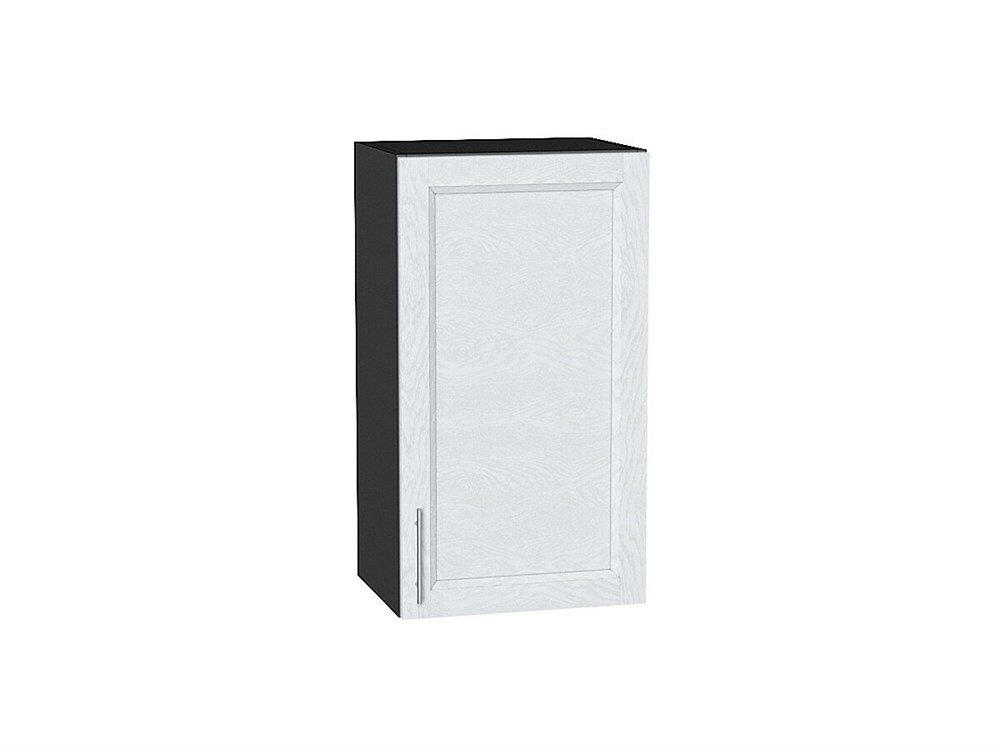 VVT Шкаф верхний с 1-ой дверцей Сканди Graphite, White Softwood, 720, 400 В*Ш*Г 716*400*320, фасад МДФ White Softwood, корпус Graphite White Softwood