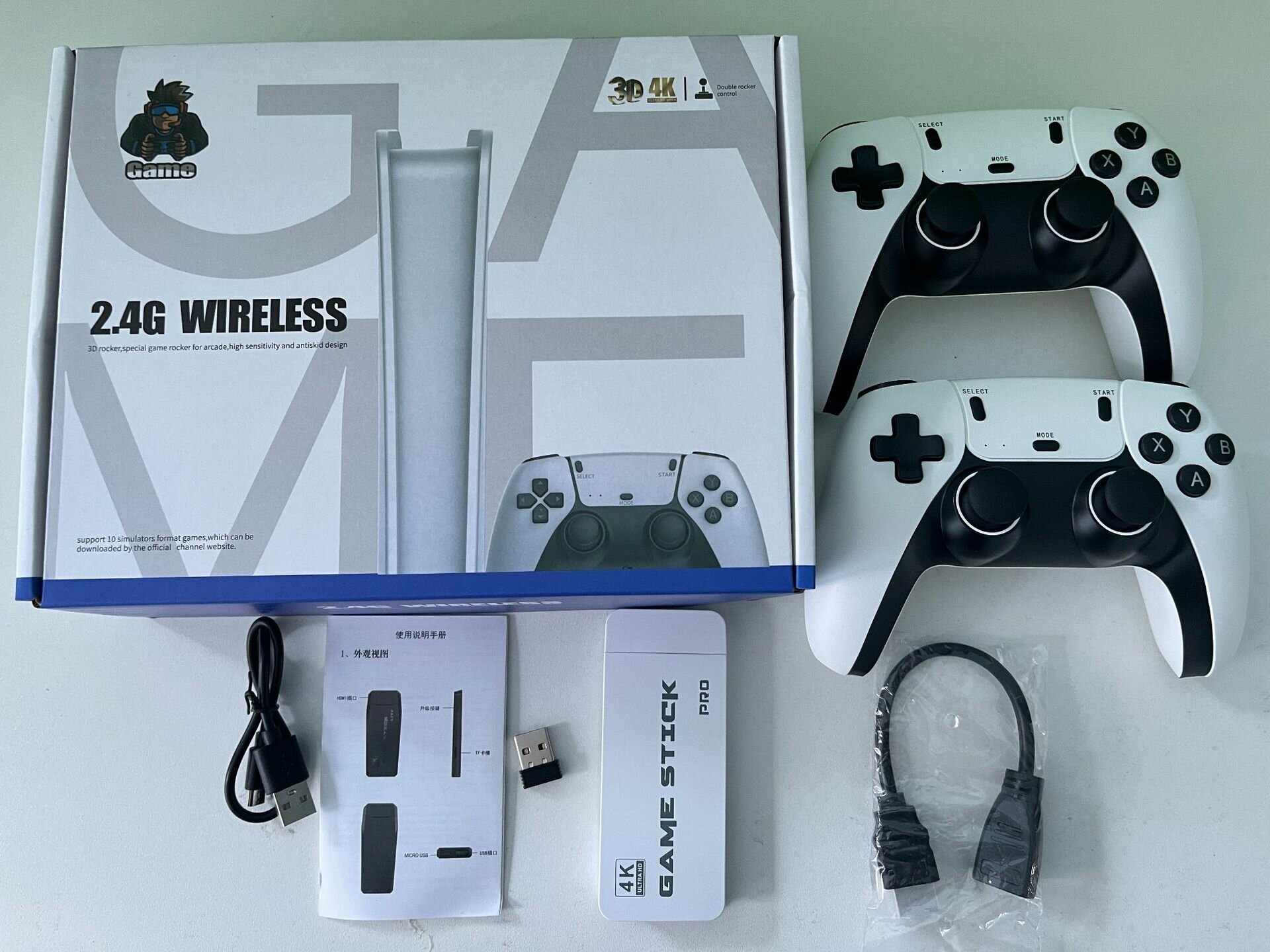 Игровая консоль M15 Family PSP Mini для домашнего ТВ, беспроводная U Treasure 2.4G HD 4K HDMI