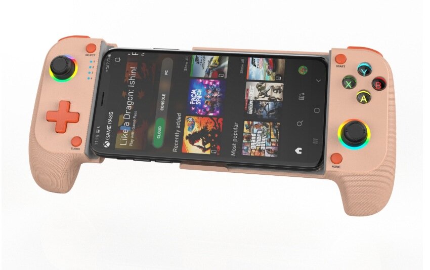 Игровой контроллер Setecra, для IOS/NS/PC/Android, беспроводной, розовый