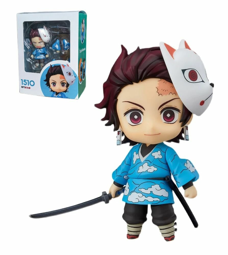 Фигурка Клинок рассекающий демонов Камадо Танджиро / Demon Slayer Kamado Tanjiro 1510 (10см)