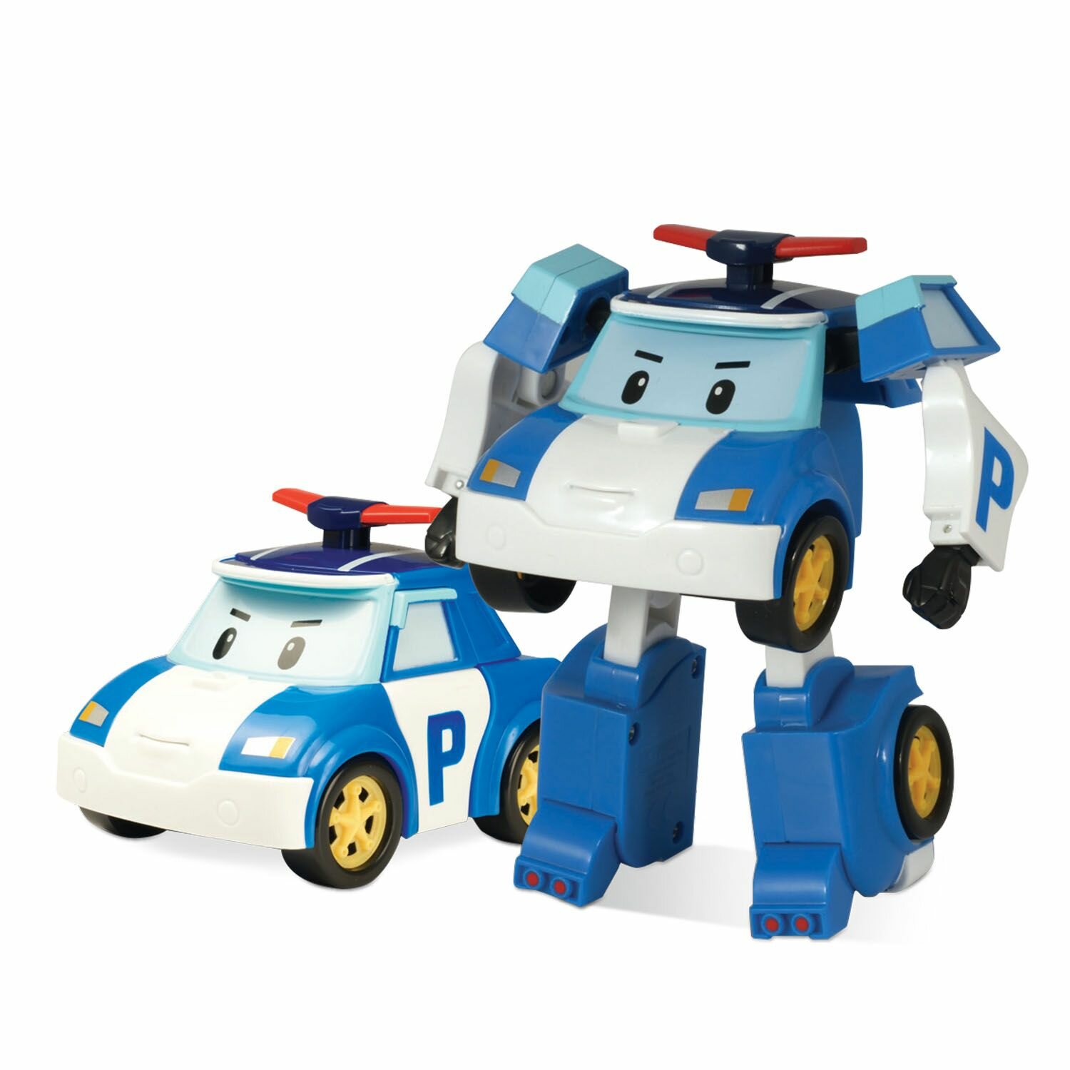 Игрушка робот трансформер Робокар Поли, Поли трансформер 10 см, Robocar Poli, MRT-0650