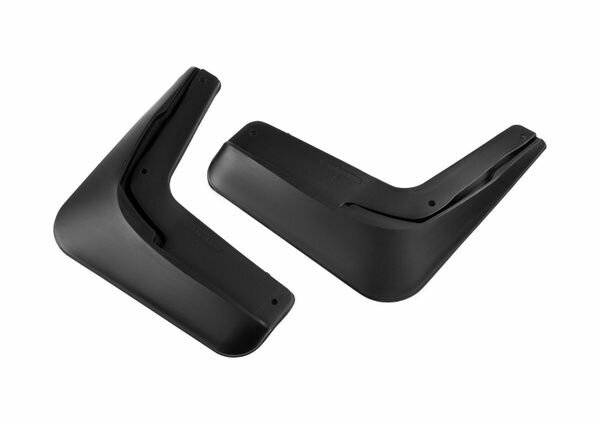 Брызговики AKRADO, для EXEED VX 20, задние, черные, пластик, 2 шт.