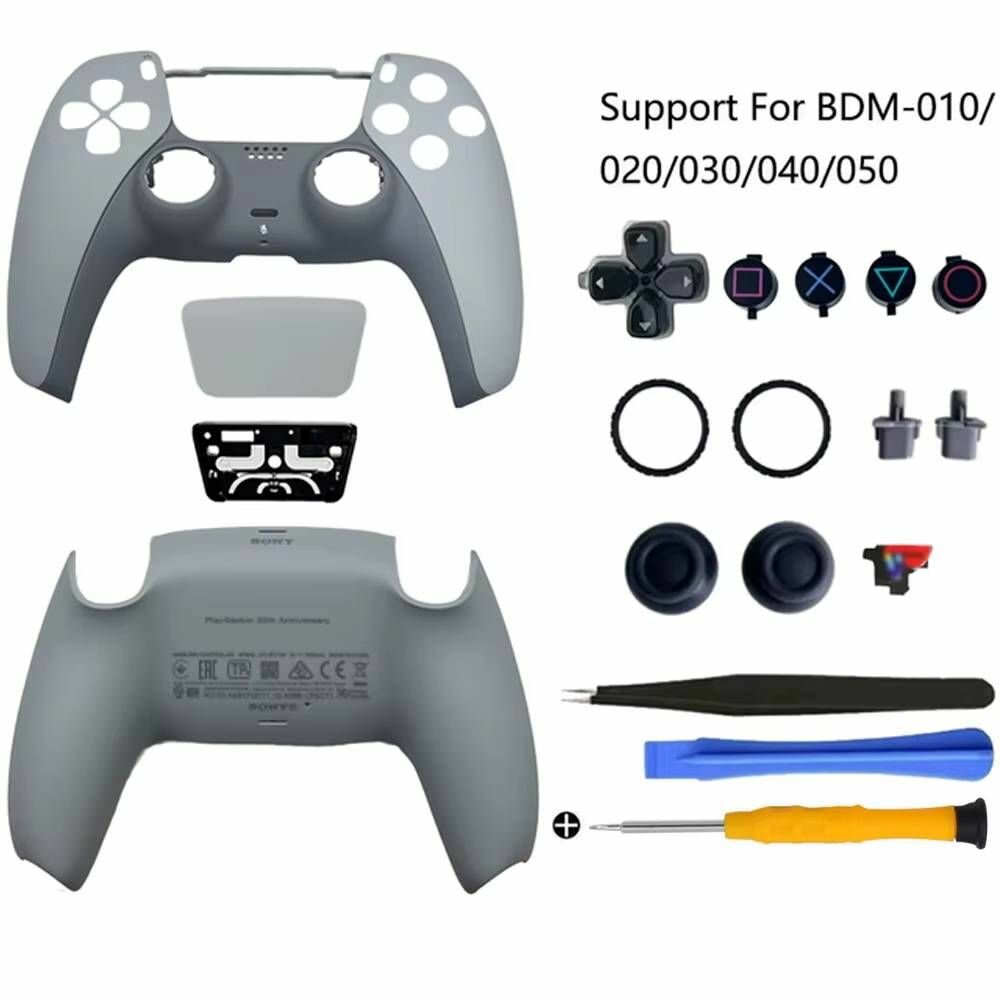 Сменный Корпус Для Джойстиков PS5 30th Anniversary Корпус в полном комплекте с кнопками Крышка сенсорной панели-Праздничные подарки