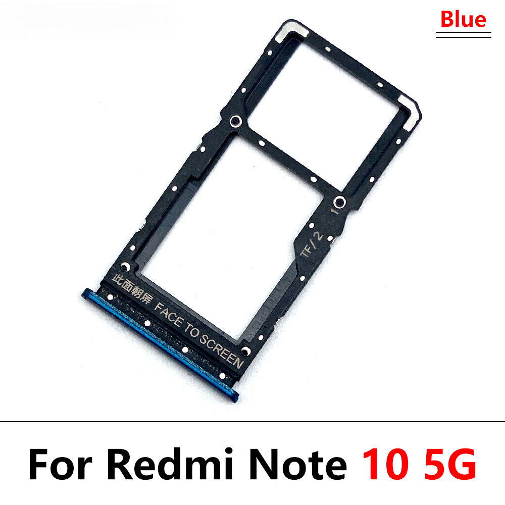 Приспособление для SIM-карты для Xiaomi Redmi Note 10 5G, синий цвет, в комплекте с инструментом для извлечения