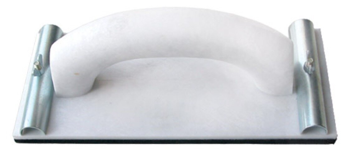 Терка строительная 888 малярно-штукатурная, из пластика, белая, 225х80мм / инструменты для ремонта