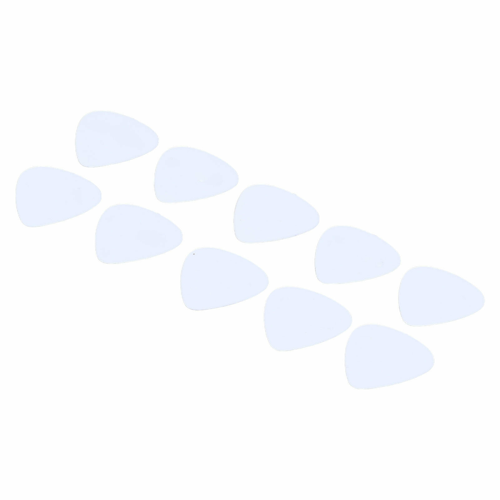 10 шт, медиатор для акустической гитары, белый целлулоид, медиатор, набор плектра для музыкального инструмента