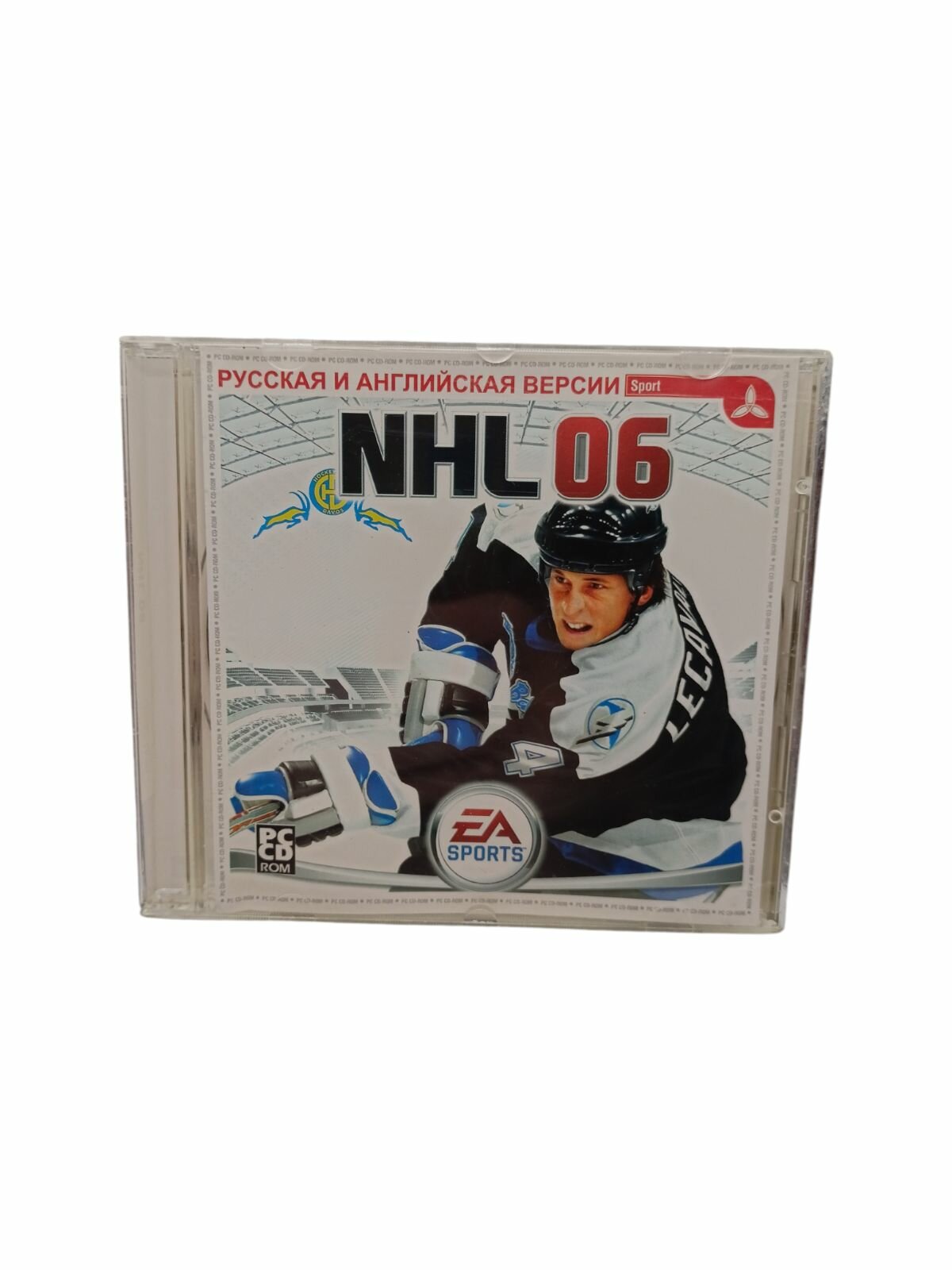 Винтажная компьютерная игра NHL 06, год выпуска 2005