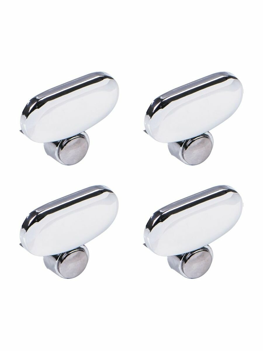 Зеркалодержатель / крепление зеркала GTV (Польша) хром (комплект 4 шт.)