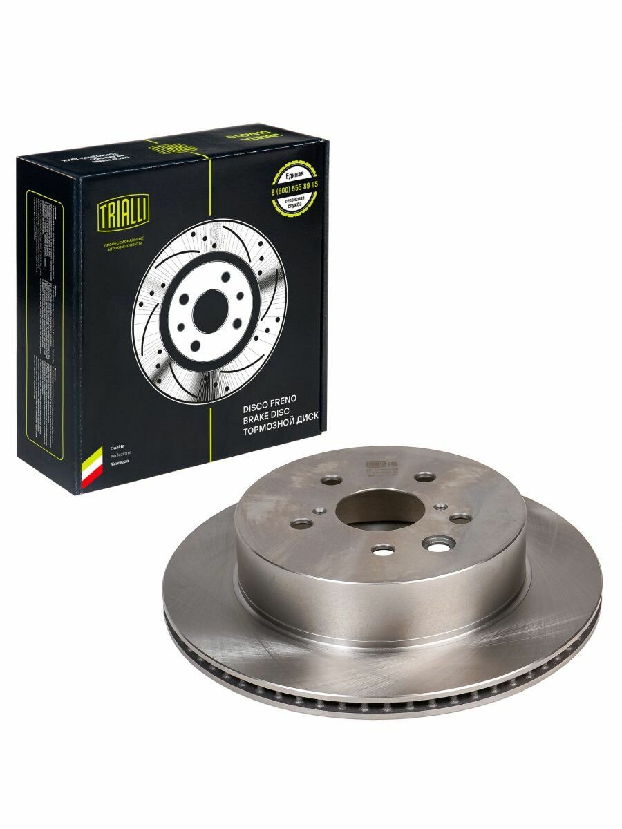 Диск тормозной задний для а/м Lexus IS (05-), GS (05-), Trialli DF 198003