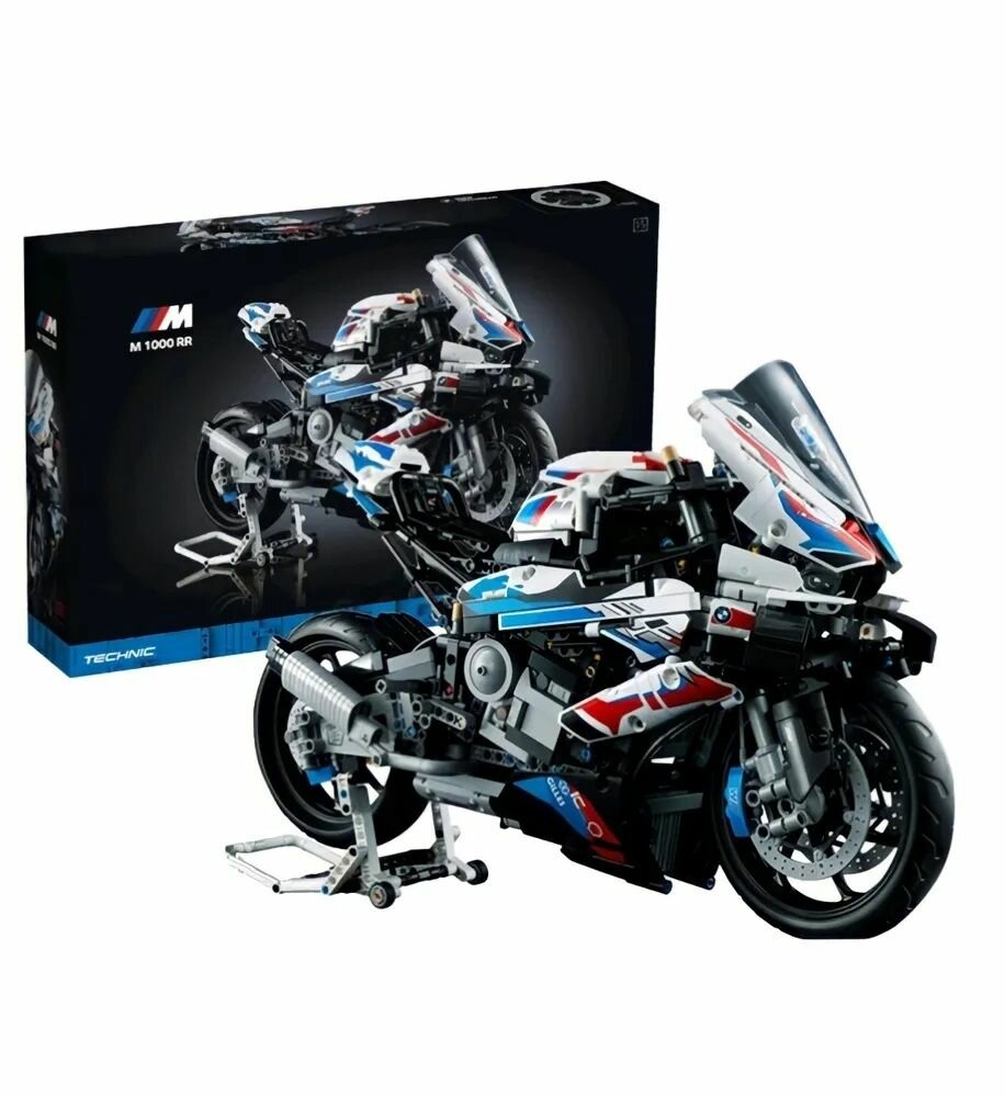 Конструктор Техника "Мотоцикл BMW M 1000 RR", 1920 детаей
