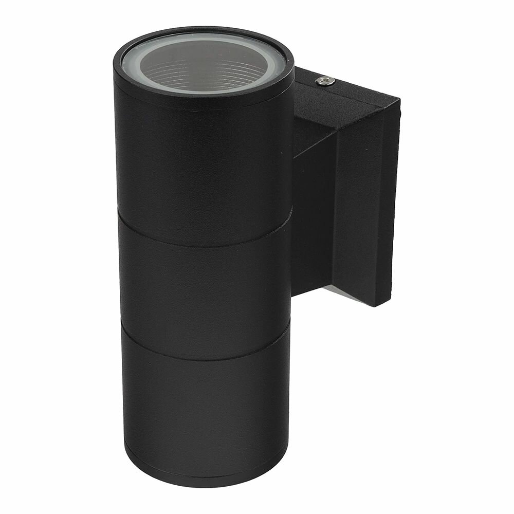 Светильник уличный настенный Онтарио 2х35 Вт GU10 черный