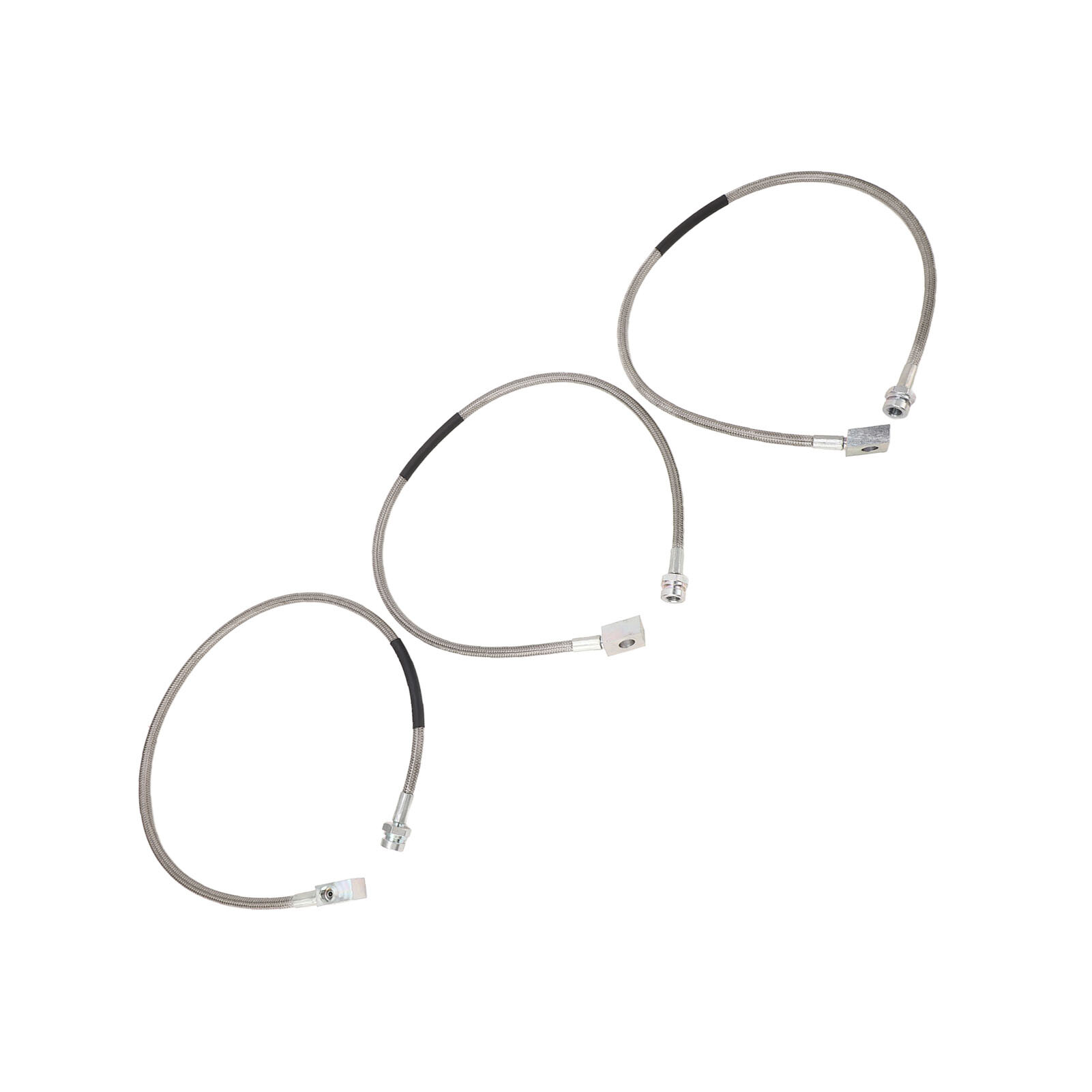 Тормозные магистрали 89715 Прочные надежные удлиненные тормозные магистрали для Wrangler TJ YJ XJ 1987–2006 гг.