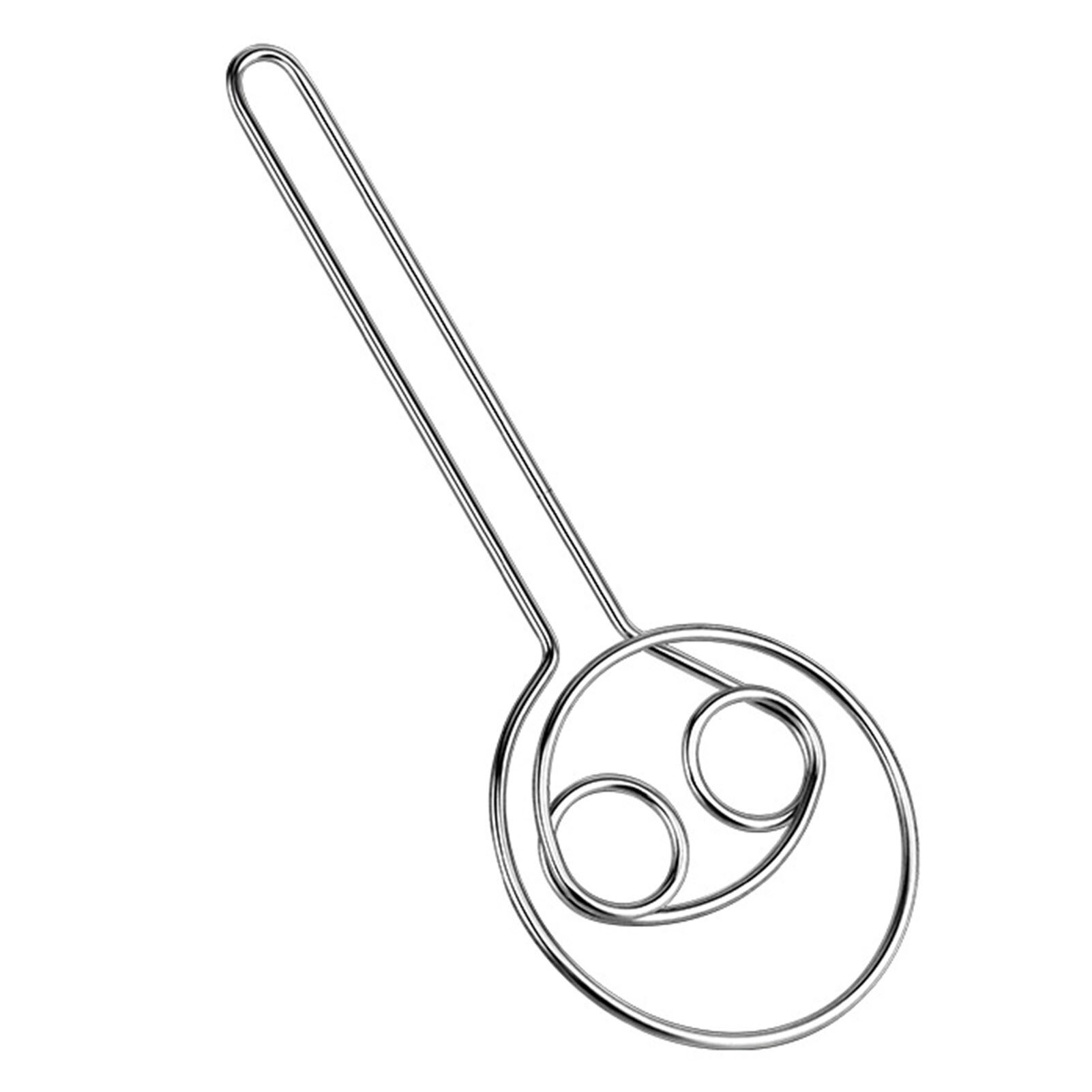 Венчик из нержавеющей стали, тестомес для яиц, тестомес с двойной катушкой, инструмент для ручного перемешивания для кухни, приготовления пищи, смешивания, перемешивания