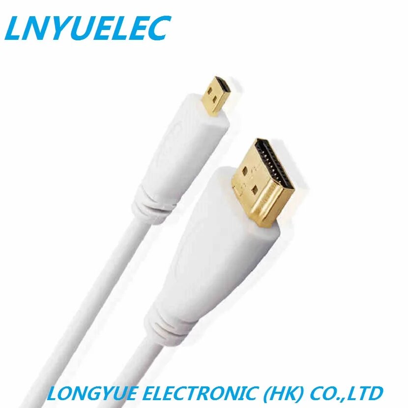 Micro HDMI - HDMI кабель 5м Белый
