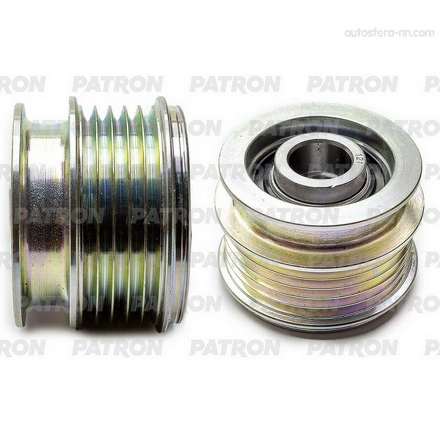 PATRON P5012110 Шкив генератора FORD: MONDEO IV 07-, MONDEO IV Turnier 07-, MONDEO IV седан 07-, S-MAX 06-, VOLVO: S80 II 06-, V70 III универсал 06-, XC70 II 07-