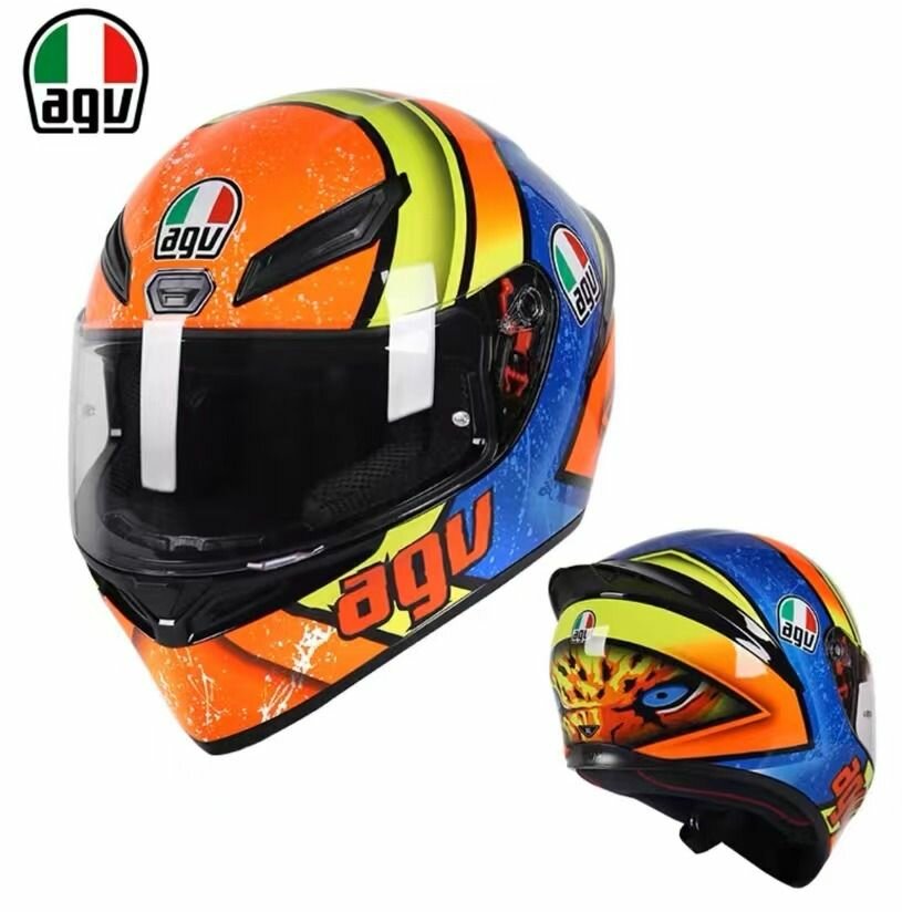 Новый, мотоциклетный, шлем, AGV, K1, IZAN, L