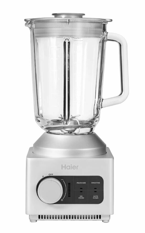 Блендер Haier HB-600, мощность 1200 Ватт, объем чаши 1,8 л, сенсорная панель управления