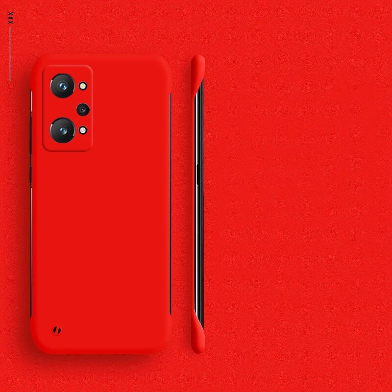 Чехол Solid Candy Matte для Realme GT GT2 NEO2 NEO3 NEO3T NEO 2 3 2T Красный, Red, Realme GT NEO 2