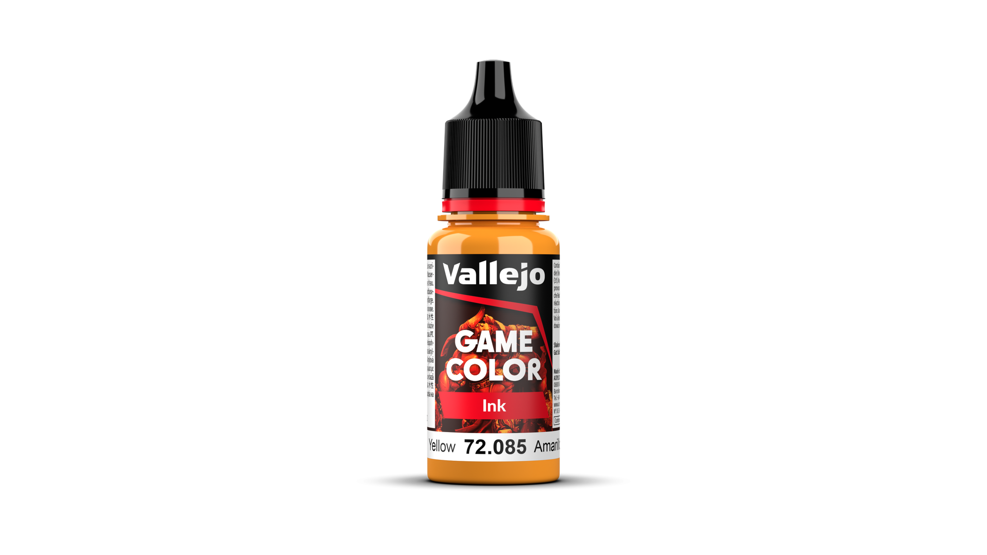 Краска Vallejo серии Game Color - Yellow Ink (17 мл). 72.085