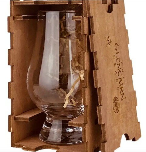 Бокалы Glencairn Бокал Glencairn Glass Гленкейрн для виски в деревянной коробке 190 мл