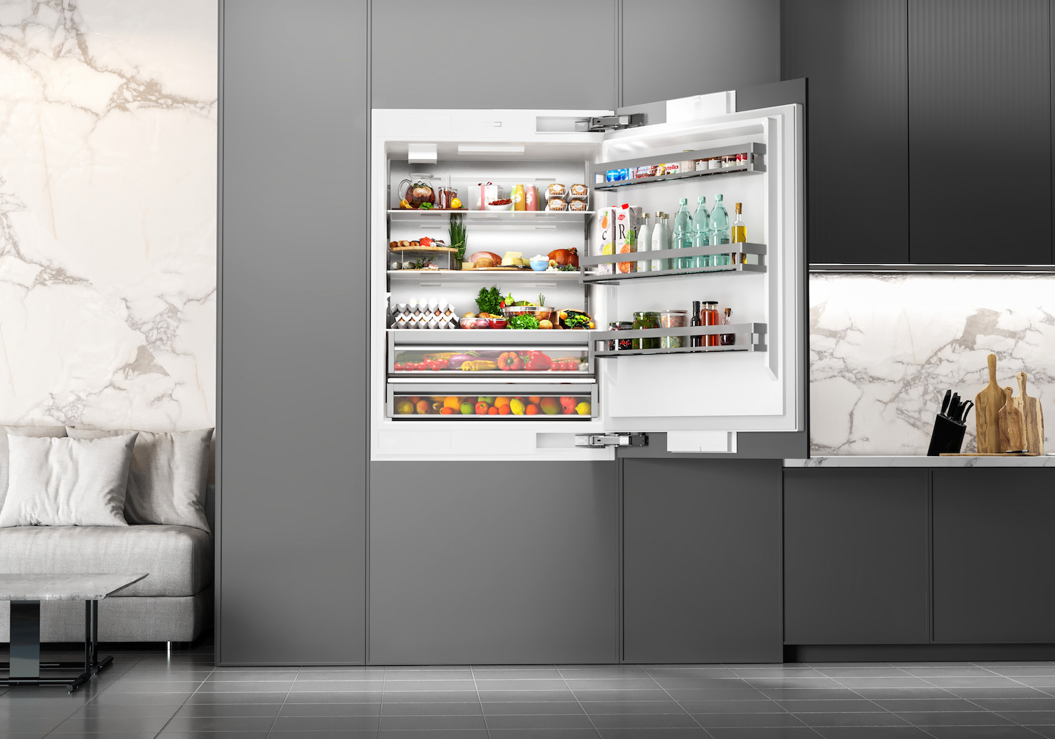 Встраиваемый холодильник MILLEN MBI453MaxPro