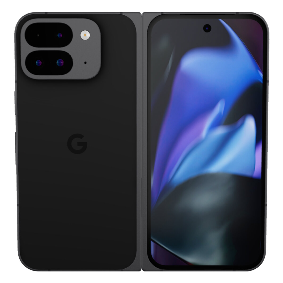 Смартфон Google Pixel 9 Pro Fold 16/256 ГБ Чёрный обсидиан / Obsidian (US)