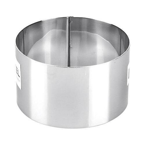 Кольцо кондитерское, сталь нерж, диаметр 10, высота 6см