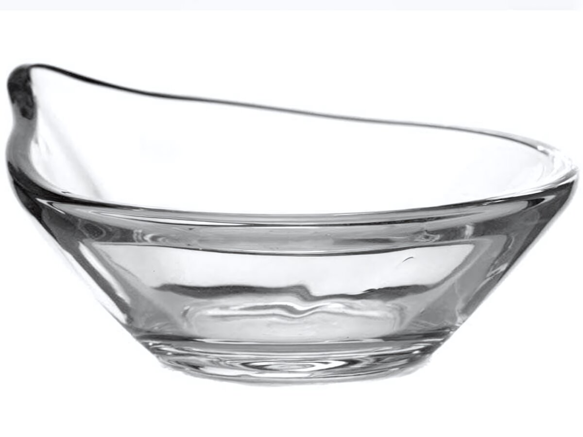 Соусник стеклянный "Gastroboutique" 70мл, овальная форма, диаметр 8,8 см