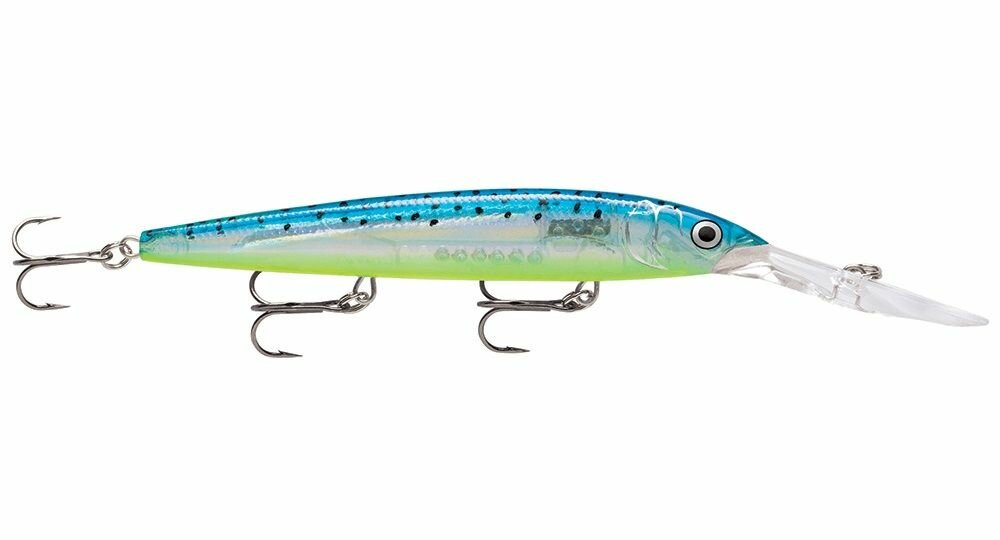 Воблер RAPALA Downdeep Husky Jerk 12 GBM суспендер 2,4-5,7м, 12см, 15гр. ++