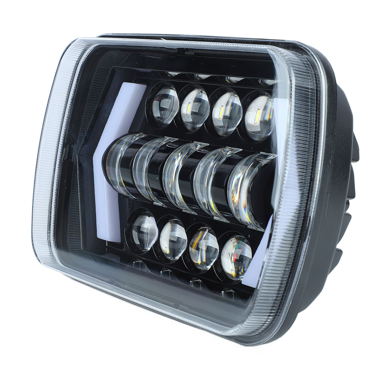 7-дюймовые светодиодные фары высокой яркости, водонепроницаемые, прочные, автомобильные светодиодные фары для замены Jeep Wrangler