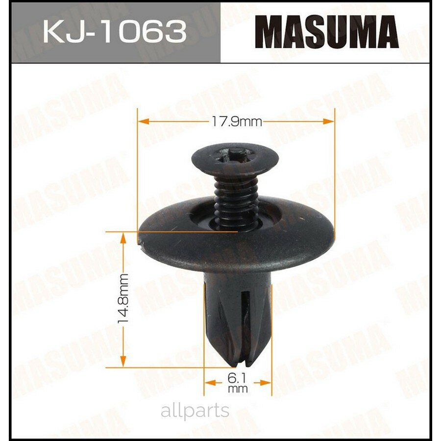 MASUMA KJ1063 клипса универс.