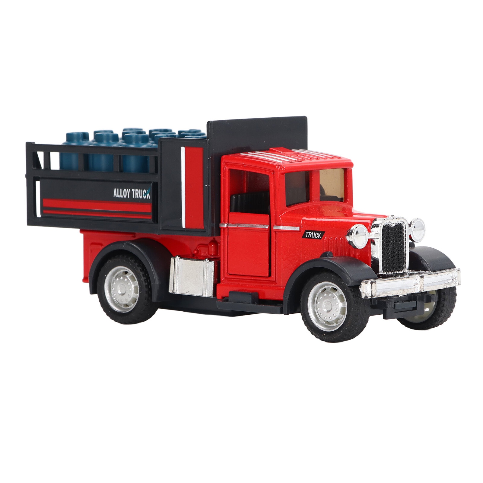 Грузовик-игрушка 1:32, ретро-сплав, американская транспортная модель грузовика для детей и любителей моделей, подарок, бензиновый.